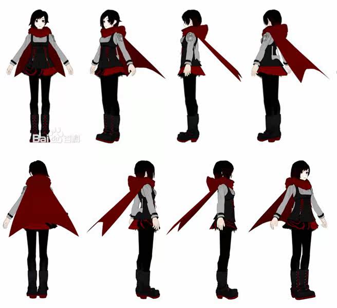 rwby新月玫瑰设计图,rwby玫瑰,玫瑰_大山谷图库