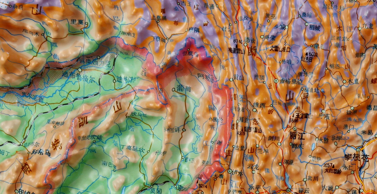 中国地形图3d高清,中,中地形图详细(第16页)_大山谷图库